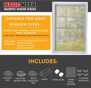 Magic Mesh® | Magic Mesh Magnetic Window Screen