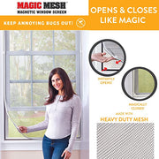 Magic Mesh® | Magic Mesh Magnetic Window Screen